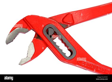 Tool Gaspipe Pliers Work Job Labor Pliers Tongs Red Handle Tool