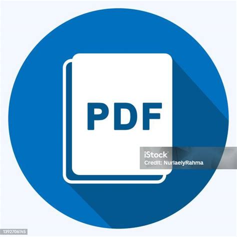 아이콘 그림을 Pdf로 표시합니다 사진 편집 기호에 적합합니다 긴 그림자 스타일 편집 가능한 간단한 디자인 디자인 템플릿 벡터 간단한 기호 그림 계약서에 대한 스톡 벡터