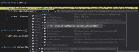 c unity s animator getbehaviour always returning null game