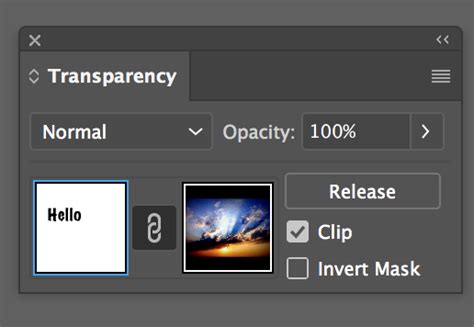 Transparency Illustrator Opacity Mask Makes Image Grayscale