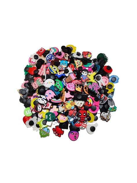 Buy Pinapes Unisex Set Of 20 Assorted Jibbitz Jibbitz For Unisex