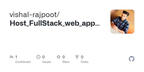 Vishal Rajput On Linkedin Github Vishal Rajpoothostwebapponvps