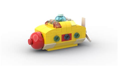 Lego Moc 11020 Submarine By Lenarex Rebrickable Build With Lego