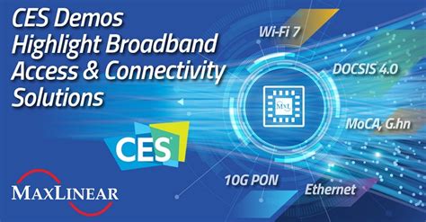 Maxlinear Showcases Low Power High Throughput Broadband Solutions At Ces 2024