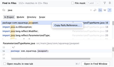 Search And Replace A Target Within A Project Intellij Idea Documentation