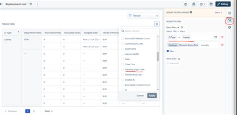 Asset Fields Displaying On Reports Freshworks Community