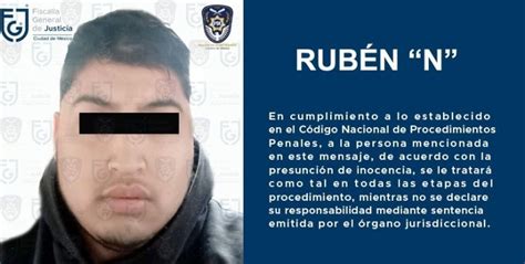 Fgj Cdmx Captura Y Logra La Vinculación A Proceso De Un Presunto