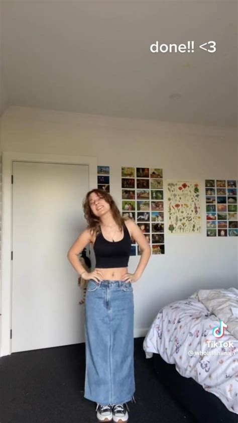 Diy Denim Maxi Skirt Denim Maxi Skirt Sewing Tutorial Artofit