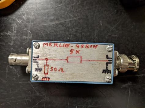 Rf What Is This Metal Box With Bnc Connectors For Electrical