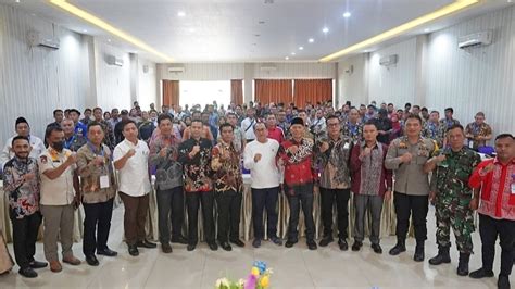 Bupati Zahir Narsum Sosialisasi Verifikasi Faktual Kepengurusan Dan