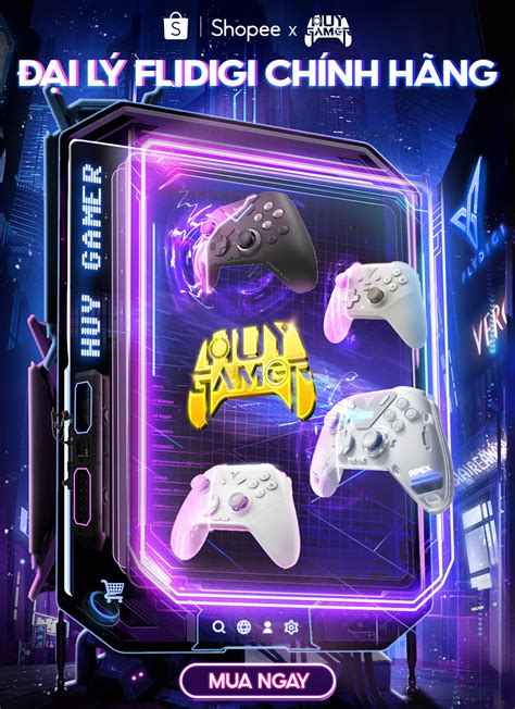 Flydigi Vader 4 Pro Tay Cầm Gaming Đỉnh Như Hack