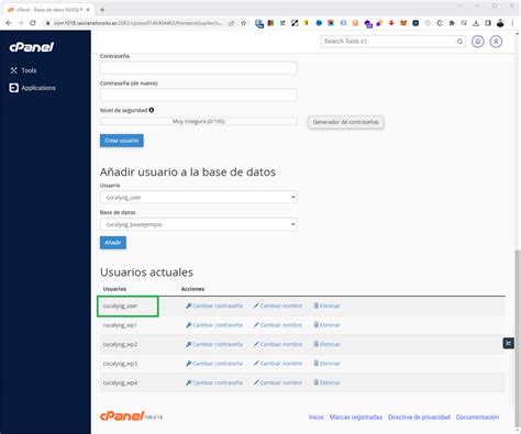 C Mo Crear Una Base De Datos Mysql Mariadb En Cpanel