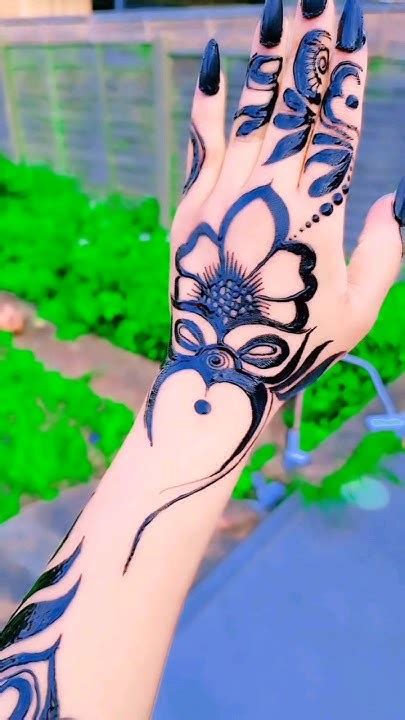 Super Easy Sudanese Style Henna Design Inspo حنةسودانية Shorts