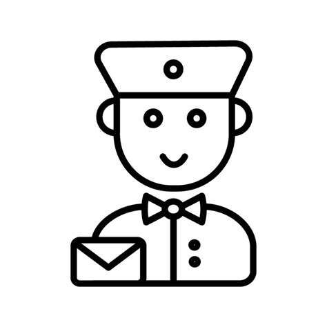 Mail Carrier Icon 49210533 Vector Art At Vecteezy