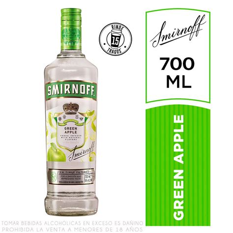 What Can I Mix With Smirnoff Green Apple Vodka At Kevin Christensen Blog