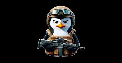 Tactical Penguin Penguin Sticker Teepublic