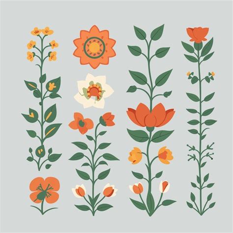 Premium Vector Flora Graphic Design