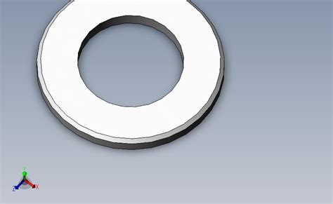 普通平垫22solidworks 2006模型图纸下载 懒石网