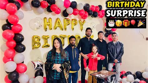 Birthday Big Surprise Dediya Sab Ne🎂😍 Cake Cut Karliya😍 Part 1