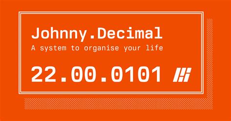 22 00 0101 My Data Storage And Backup Strategy • Johnny Decimal