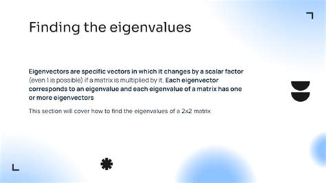 How To Find The Eigenvalues Of A Matrix Google Slides