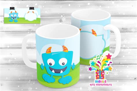 Monster Mug Sublimation Designs 2 Graphic By Marila Designs · Creative
