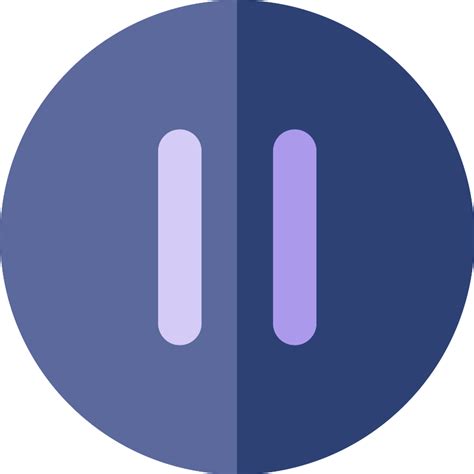 Music Player Pause Button Vector SVG Icon SVG Repo