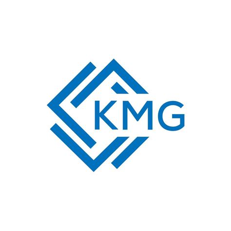 KMG Letter Design KMG Letter Logo Design On White Background KMG