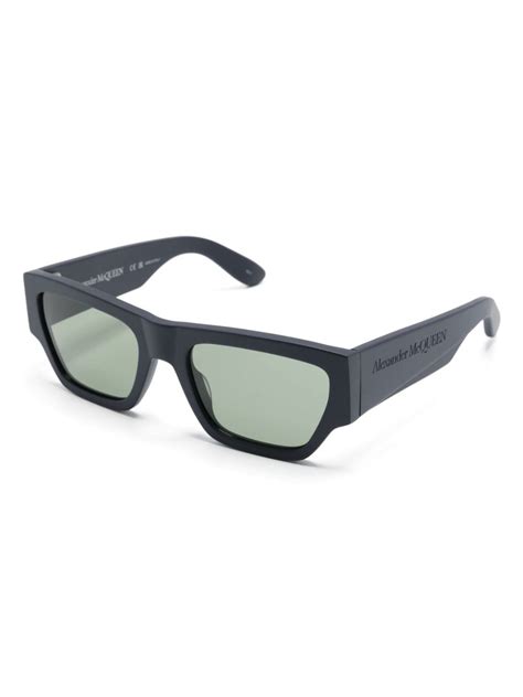 Alexander Mcqueen Eyewear Square Frame Sunglasses Farfetch
