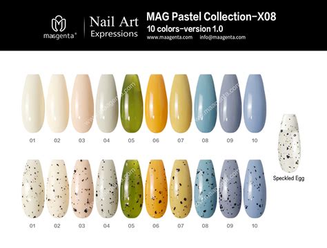 Gel Nail Polish Color Gel Mag Solid Color Gel Collection X08 Solid