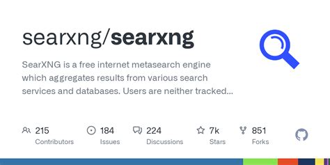 Github Searxngsearxng Searxng Is A Free Internet Metasearch Engine