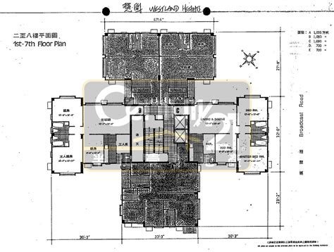 物業圖則 世紀21上實物業