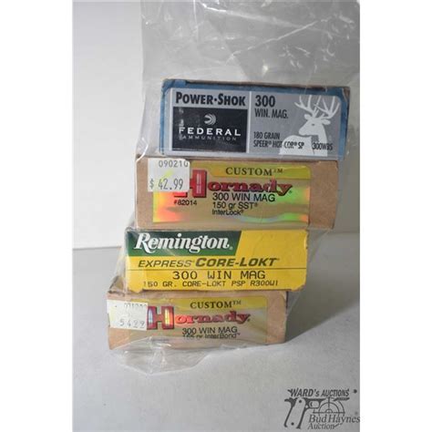 One 20 Count Box Of Hornady 300 Win Mag 150gr Sst One 20 Count Box Of