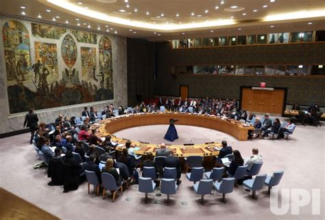 Photo Security Council Meeting On Israel Palestine Crisis At United