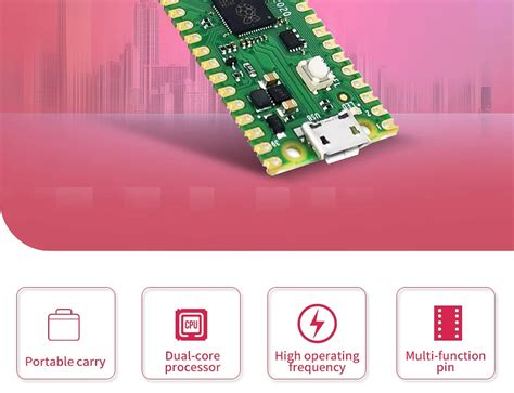 raspberry pi pico development board a low cost high performance