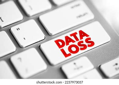 Data Loss Error Condition Information Systems Stock Photo Shutterstock