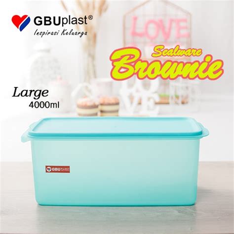 Jual Kotak Tempat Makan Sealware GBU Plast Brownie SW 400 4000ml