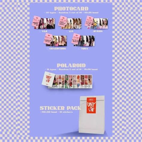 ITZY Album Crazy In Love Version Itzy Senshigeek