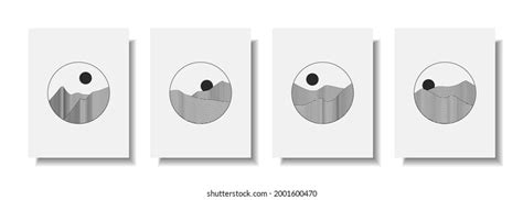 Scroll Horizontally Icons Set Ui Design Stock Vector Royalty Free