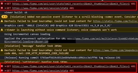 Infinite Loop With 401 Errors Issue 96 Storybookjs Addon Designs