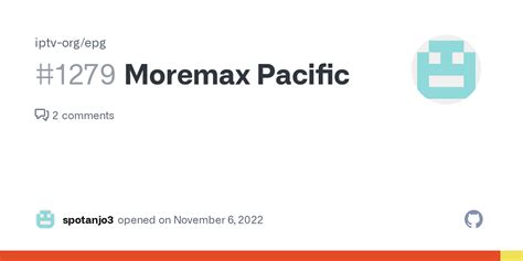 Moremax Pacific Issue 1279 Iptv Org Epg GitHub