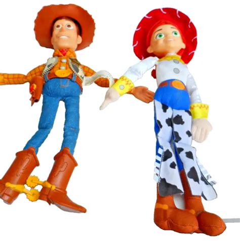 Disney Pixar Toy Story Woody And Jessie Talking Doll Bundle Collector