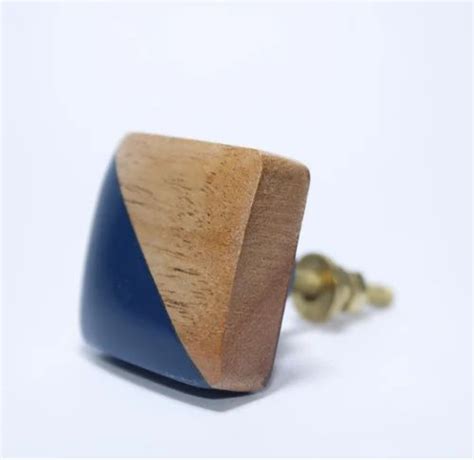Brown And Blue Wooden Cabinet Knobs Polished At ₹ 45 Piece In Sambhal Id 2850563913248