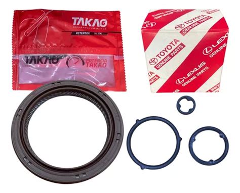 Kit Retentor Diant Polia Virabrequim Orings Etios Yaris