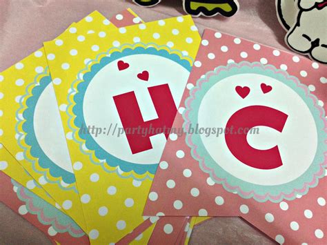Party Hat Hello Kitty Diy Party Printables Package