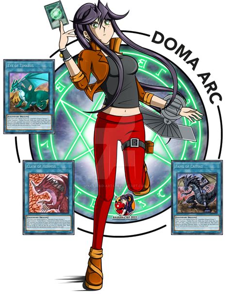 Ygo Oc Shyrai Lorena Doma Arc By Akabeko Arts On Deviantart