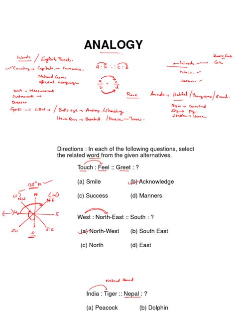 Analogy Pdf