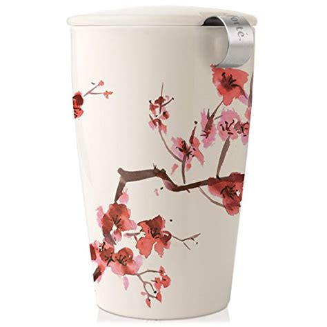 Tea Forte Kati Single Cup Loose Tea Brewing System Ceramic Cup With