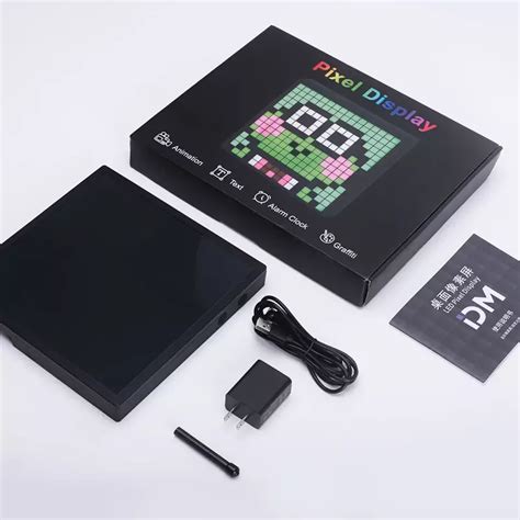 LED Pixel Display Smart Matrix Pixel Art DIY RGB Bluetooth App Control Programmable Screen