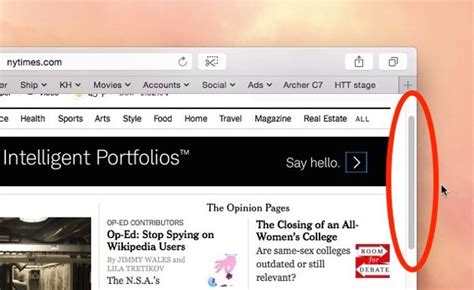 Mac Tip Miss The Macs Scroll Bars Heres How To Get Them Back Here